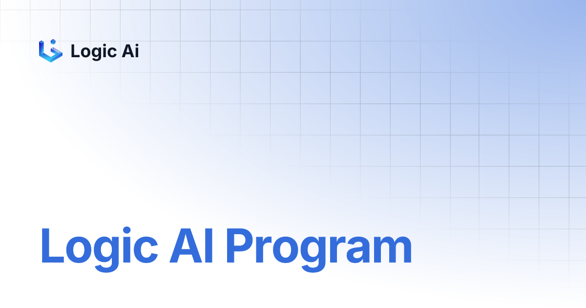 Logic AI Program | Logic Ai